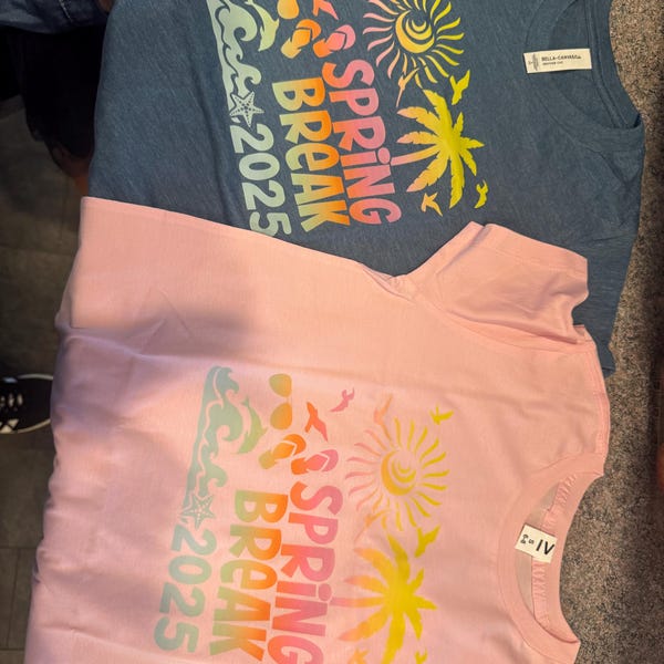 Spring Break 2025 Shirt, Beach Vibes 2025 Shirt, Beach Shirts, Family ...