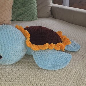 Crochet Jumbo Turtle human Size Pattern PDF Download Extra Large ...