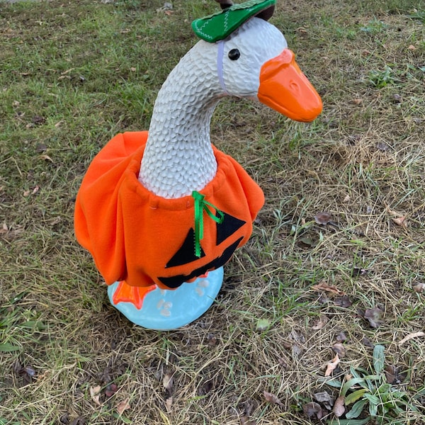 Goose Clothes, Goose Hoodie, Geese Clothes, Lawn Goose, Cement Goose ...