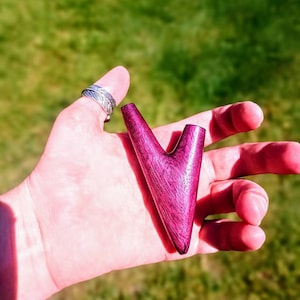 Double Nostril Kuripe Self Applicator Made of Chonta Wood Decorated ...