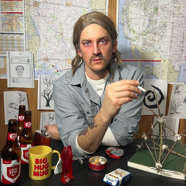 Rust Cohle Inspired Temporary Tattoo - Detective Costume / Rustin Cohle ...