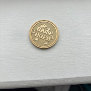 Game Over Coin - Etsy