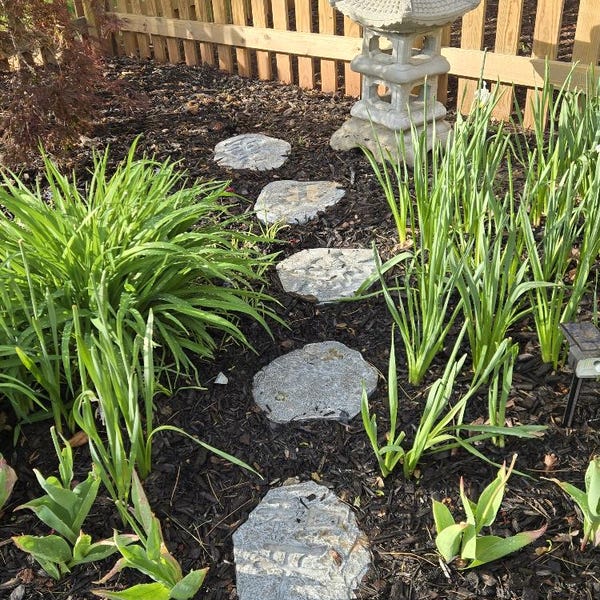 Love, Stepping Stone, Garden Stones, Japanese Garden, Garden Art ...