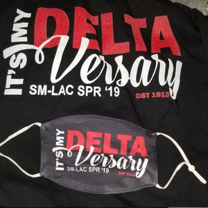 It's My Deltaversary T-shirt Personalized Shirt Delta | Etsy
