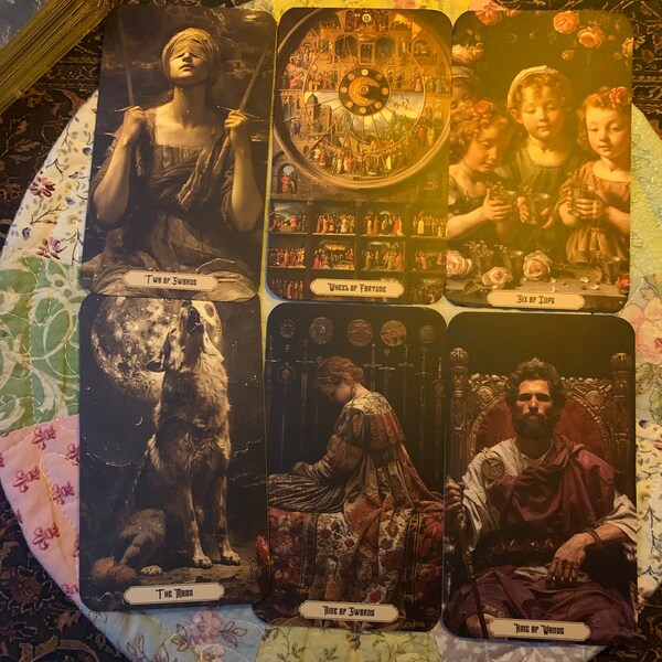 Mannerism Art Tarot Deck, Renaissance Art Tarot Cards, Elegant Oracle ...