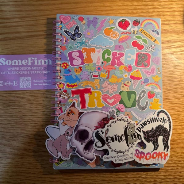 Adult Sticker Album, Sticker Book for Adults, Sticker Book, Sticker ...