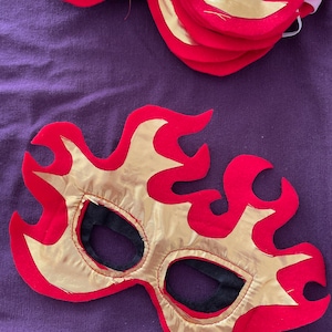 Fire Mask PDF Pattern - Etsy