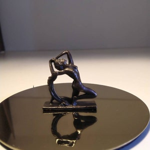 Miniature Art Deco Bronze Baccante by Neil Carter - Etsy