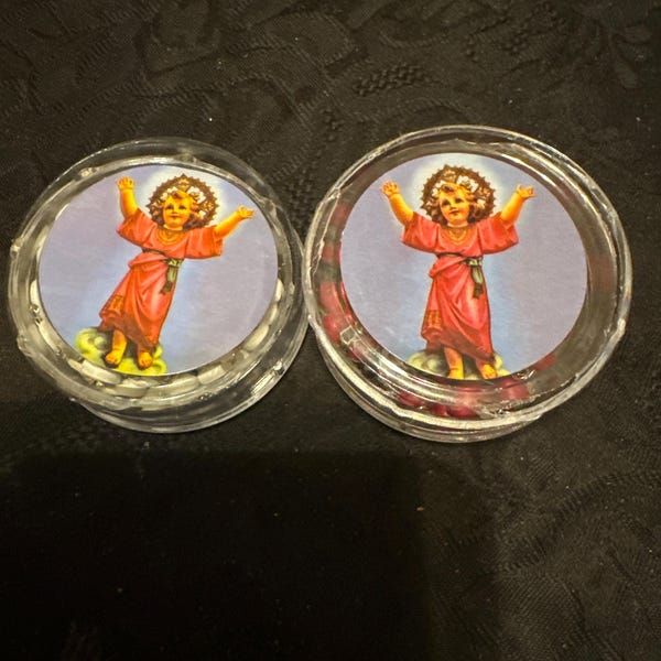 Lady Guadalupe Jesus Guardian JHS Cup Angel Wood With Stand Laser ...