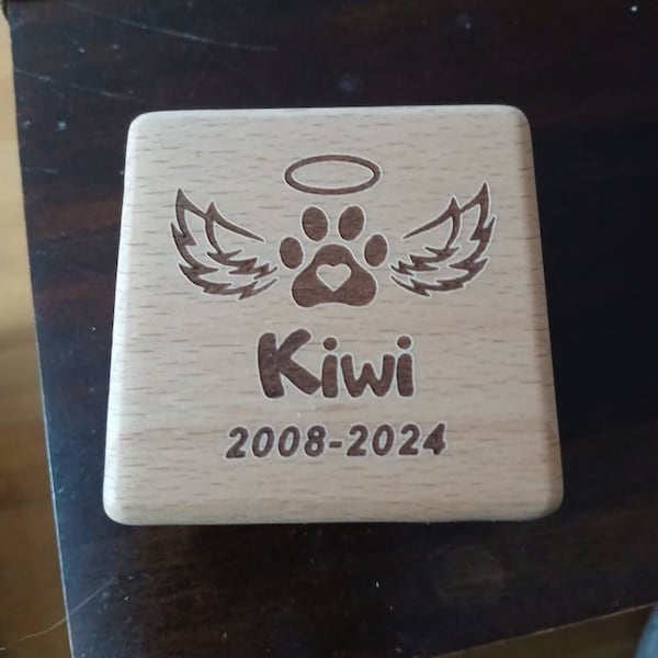Pet Fur Memorial Pet Fur Memorial Vial for Hair Dog Keepsake Photos Pet ...
