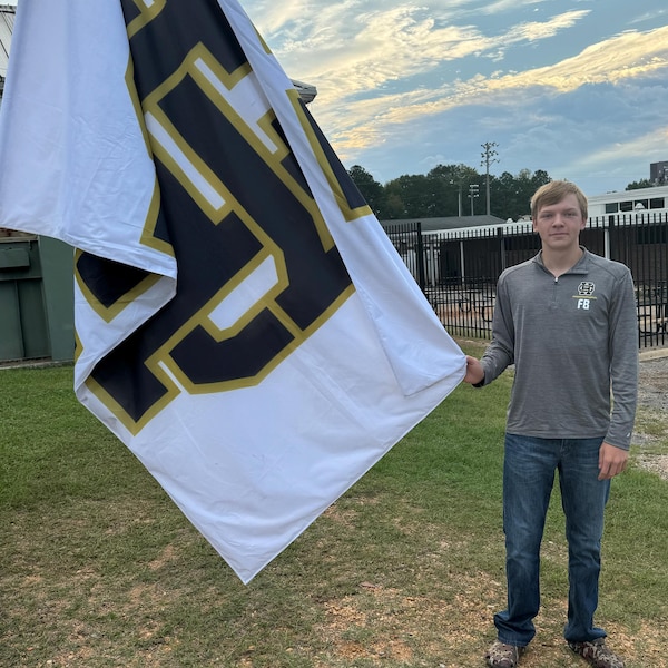 Custom School Spirit Flag: Team Cheer, Field Runner Flag - Etsy