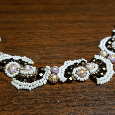 CHIMERE Beaded Necklace Beading Tutorial Beadweaving Pattern - Etsy