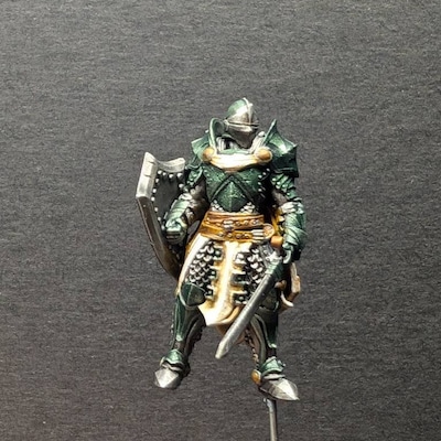 Chaos Knight on Armored Muscular Beast Flail and Shield, Oathbreaker ...