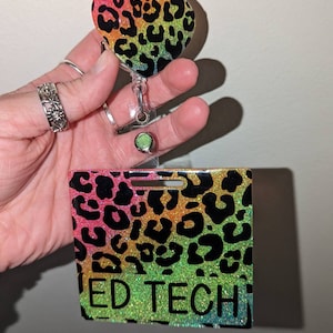 Custom Leopard Print Sticky Note Holder - Etsy