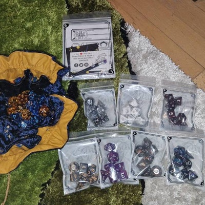 Aether Flow Translucent Dice Set for Dungeons & Dragons - Etsy
