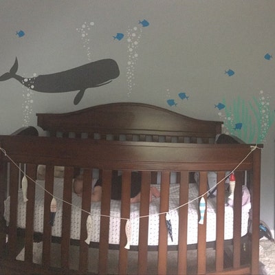 Ceiling Shark Decal From Below Shark Wall Decal Shark Decal Underwater ...