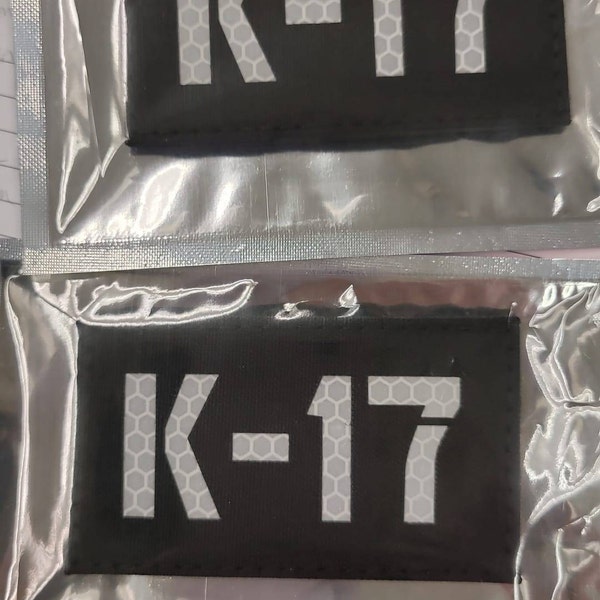 Custom Callsign Patches Your Own Text Lasercut Patch Customized IR ...