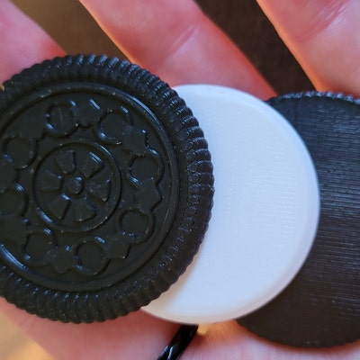 Chocolate Cream Cookie Haptic Fidget Toy - Etsy