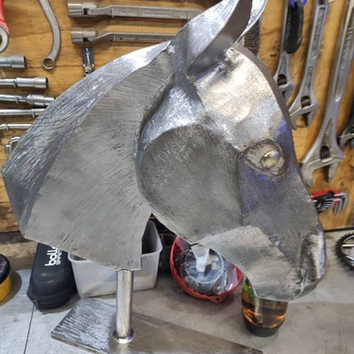 DIY Horse Head Welding Sculpture Patterns DXF and PDF - Etsy