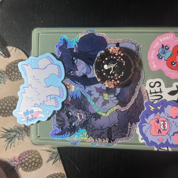 Ice Planet Barbarian Stickers (GROUP 3) - Etsy