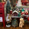 Miniature Dollhouse Toy Horse Stable - 1:12 Scale Reproduction of ...