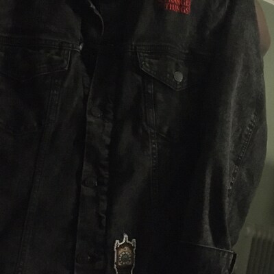 Grandfather Clock Evil Vines Patch Strange Vision Time Embroidered Iron ...