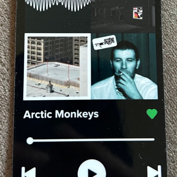 CUSTOMIZABLE Spotify Album Sticker | Scannable Spotify Code ...