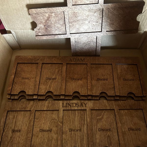 Personalized Game Board Organizer Frame Compatible With Monopoly Board ...