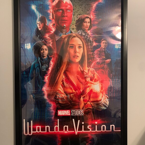 Wandavision Movie Poster High Quality Glossy Print Photo Wall Art ...