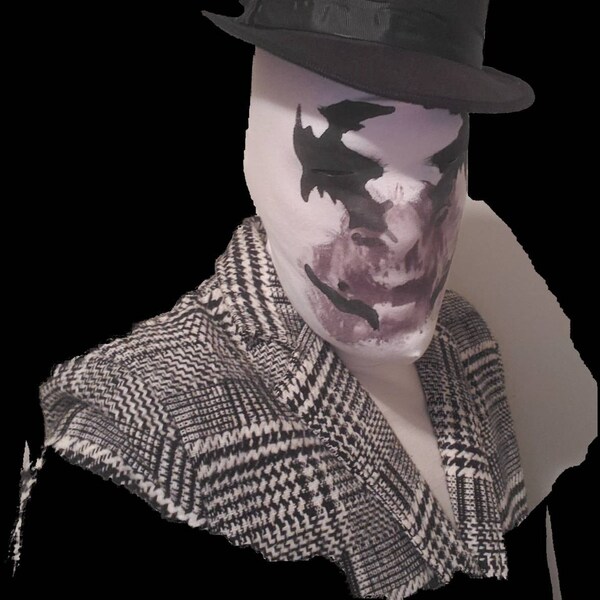 Rorschach Mask With REAL Moving Inkblots - Etsy