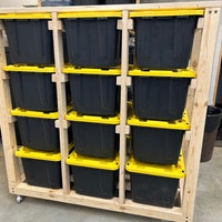 Mobile Storage System Digital Plans // Garage Storage // Mobile Garage ...