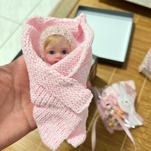 5 Inch Silicone Baby Doll Full Body Akayla Mini Silicone - Etsy