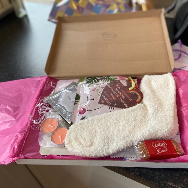 Encouragement Gifts for Her, Pick Me up Gift Box, You Got This Sign ...