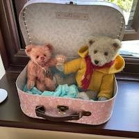 Small Traditional Teddy Bear - "oscar" - Mohair Jointed Artist Bear ...