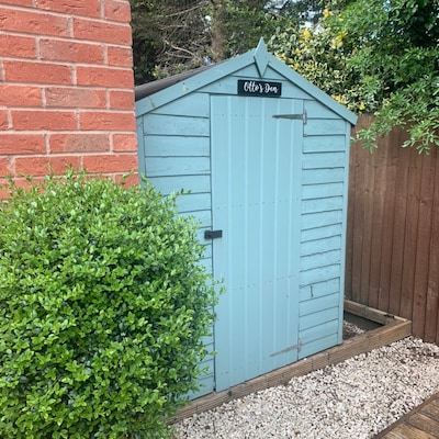 Personalised Shed Sign Custom Wooden Sign, Daddy's Shed Sign, Grandad's ...