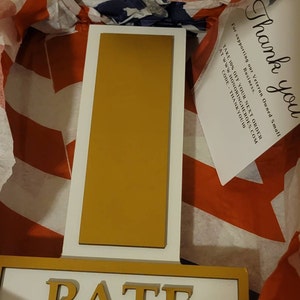 USAF Self Standing Rank Name Plate United States Air Force Self ...