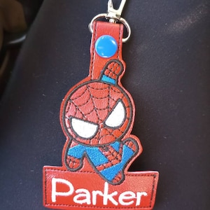 Personalized Name Tag, Jet Plane School Backpack Tag, Airplane Snap Tab ...