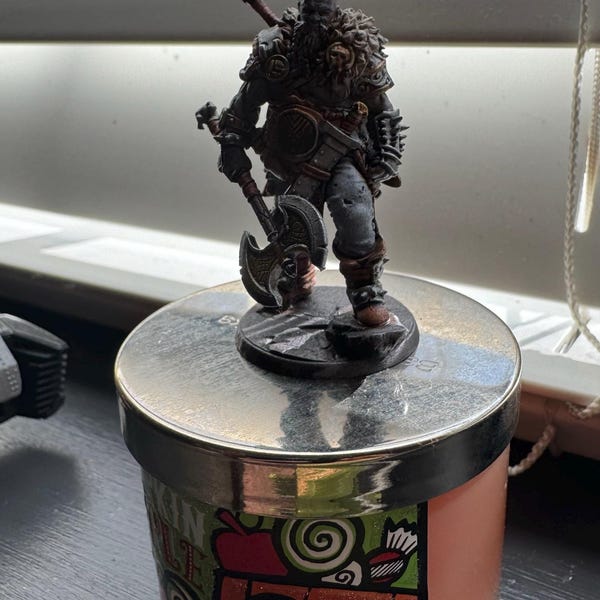 Orc Orog / Half-orc Fighter Barbarian DND Resin 28mm Scale Dungeons ...