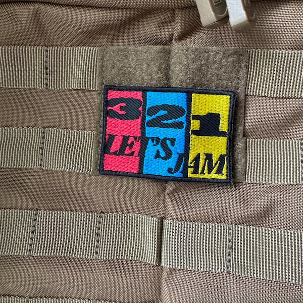 321 Let's Jam Patch – Made in USA – 3" X 2" Classic Anime Patch – See ...