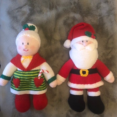 Knitted Firefighter - Etsy