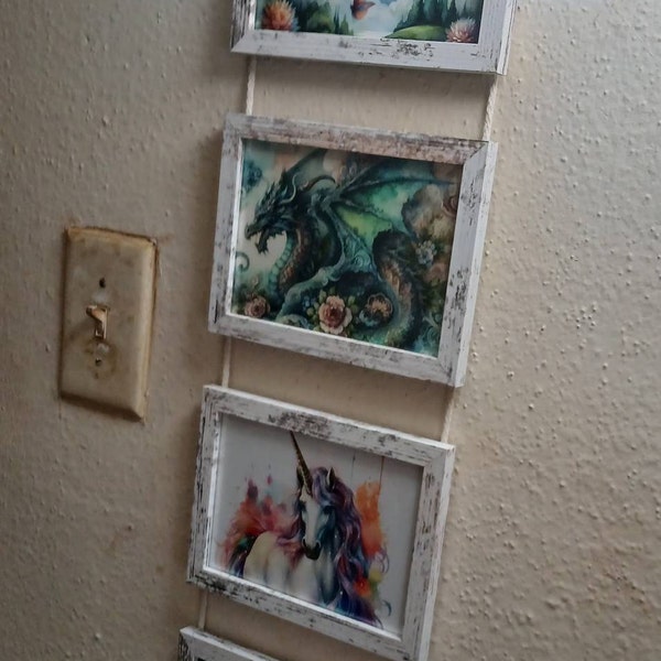 Fantasy Dragon Clip Art 10 High Res Watercolor Jpgs for Junk Journaling ...