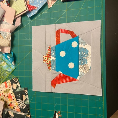 Goat Quilt Block, Paper Pieced Quilt Pattern, PDF Pattern, Instant ...