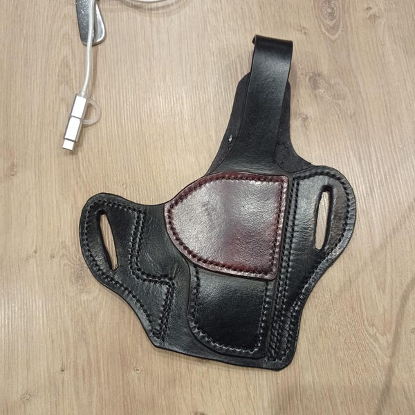 PDF Digital Pattern - 1911 - 3" Avenger Style Leather Holster Pattern ...