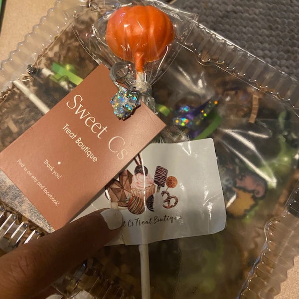 Halloween Gourmet Chocolate Bar Spooky Chocolate Fall Chocolate Bars ...