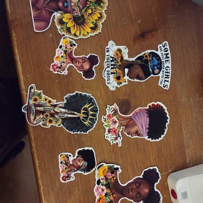 Inspirational Stickers African American Black Girl Magic Stickers ...
