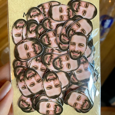 Custom Face Confetti Custom Confetti Party Confetti Wedding Confetti - Etsy