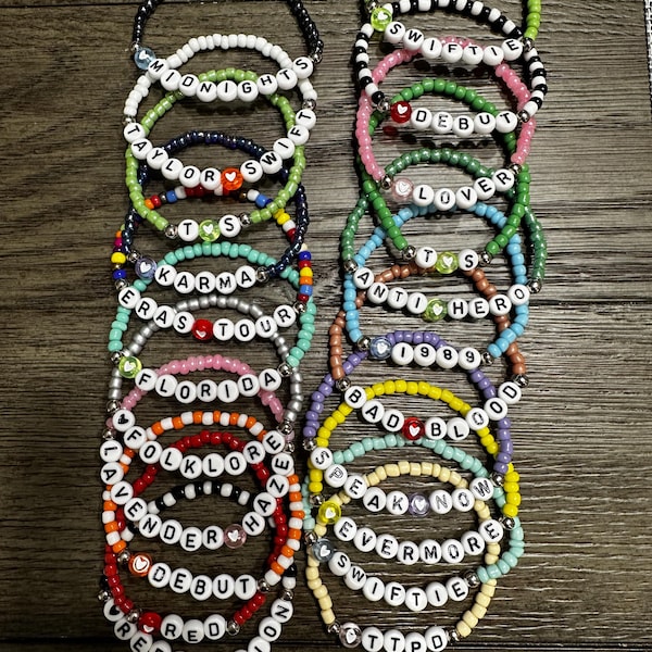 Eras Tour Friendship Bracelets/eras Tour /album Bracelets /friendship ...