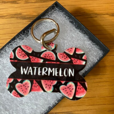 Shrimp Pet Tag, Food Dog Tag, Dachshund Accessories, Fish Cat Tag ...