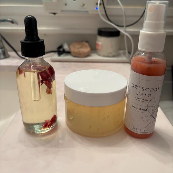 Sensational Strawberry Yoni Oil, All Natural Oils for Ph Balance, Odor ...