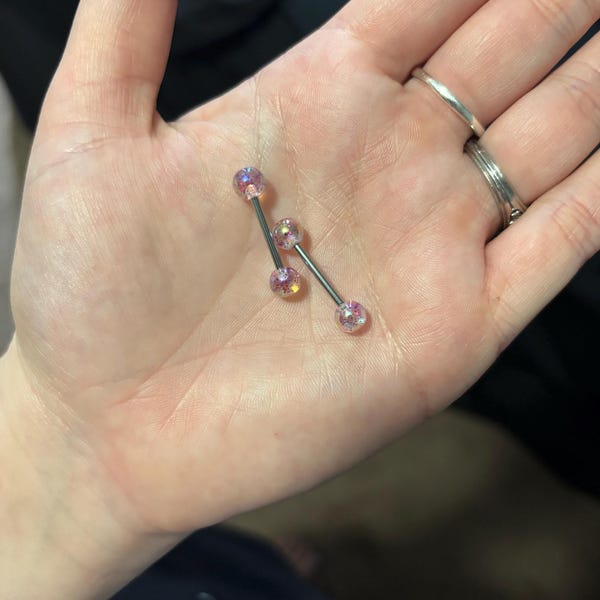 Implant Grade Titanium Hinged Gold Belly Button Clicker Ring, Dainty ...